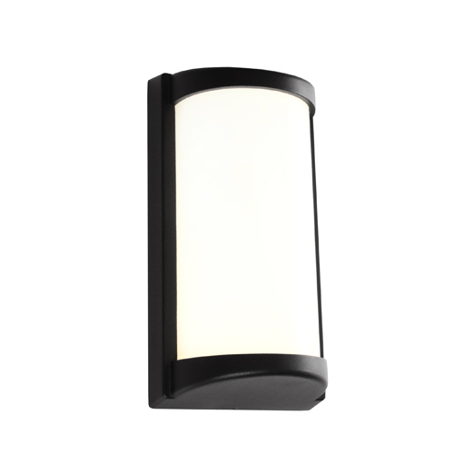 LOGAN EXTERIOR WALL LIGHT BLACK - Cougar Lighting