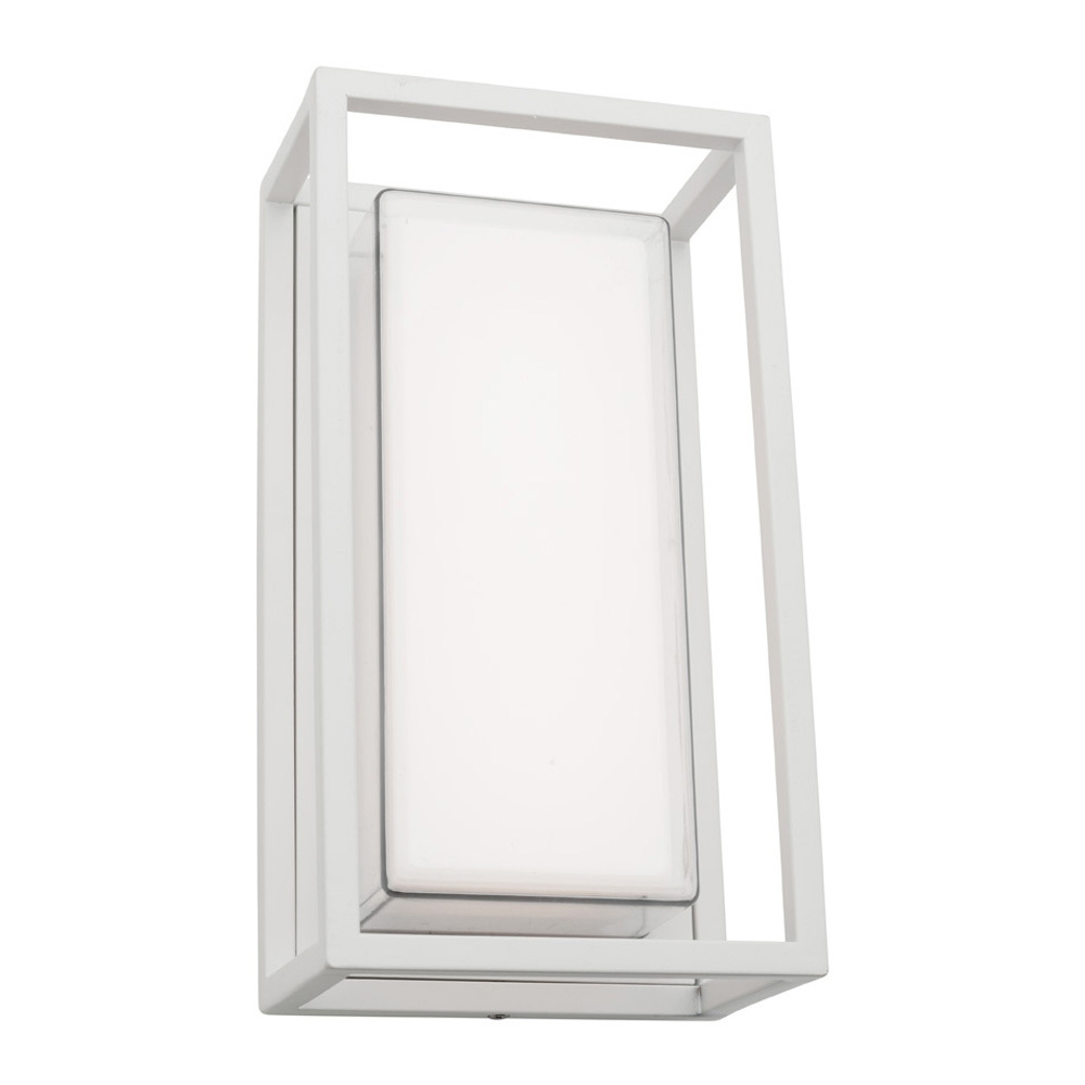 Cayman 12 Watt LED Wall Light - White