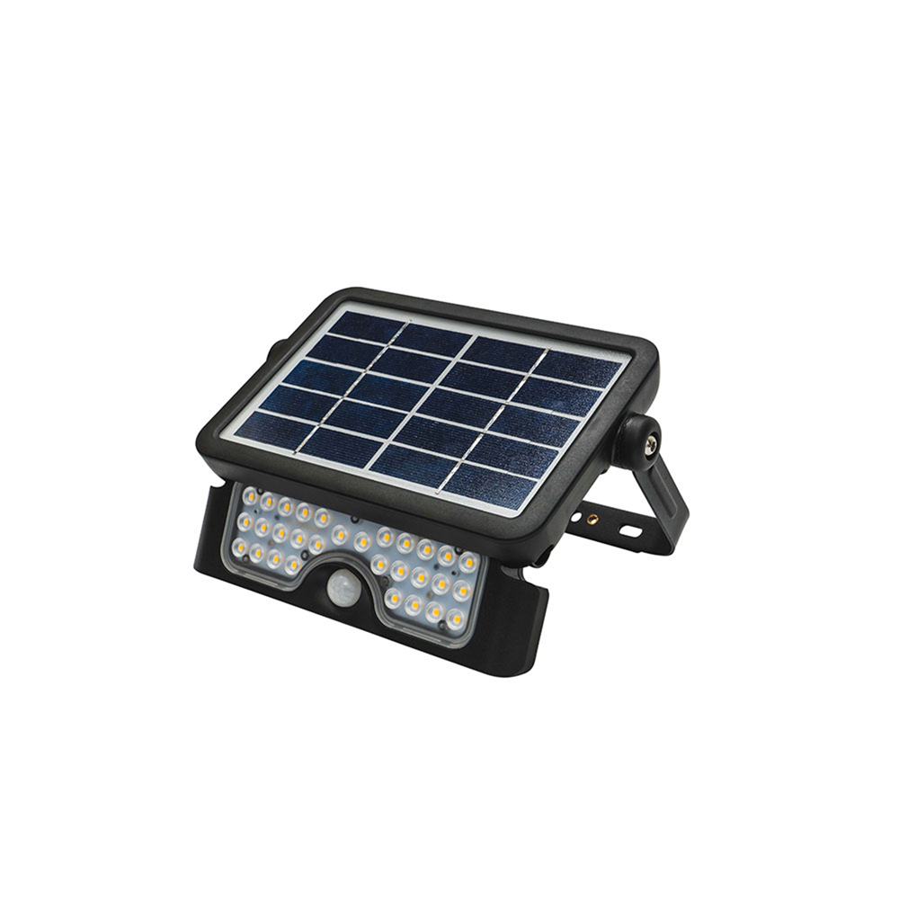 Defender 5 Watt LED Solar Floodlight - DIY - IP65 - Poyl-Crystalline ...